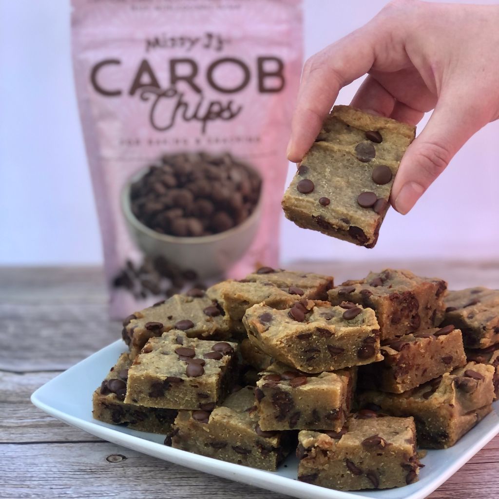 Gluten Free Carob Blondies - Missy J's