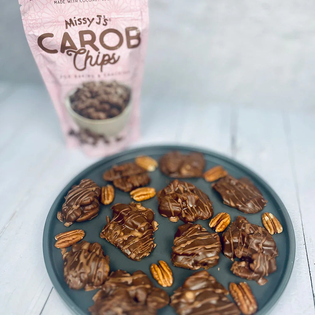 Delicious Carob Pecan Pralines – Vegan & Sugar-Free