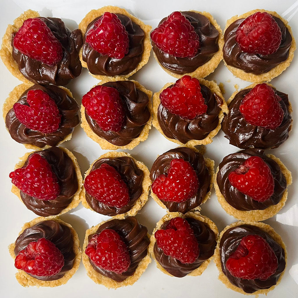 Mini Raspberry Carob Tarts – Sweet & Simple Treat
