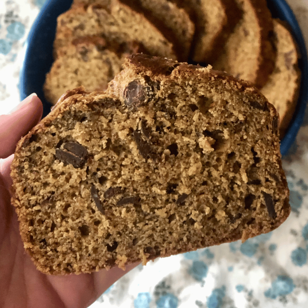 Carob Chip Banana Bread - Missy J's