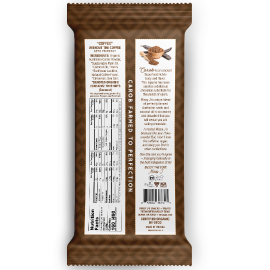 Dark Delights Unsweetened Coffee Candy Bar