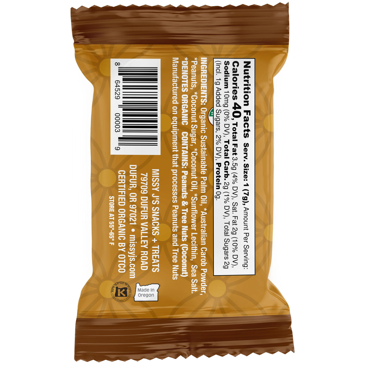 PB Mini Bites| MissyJs Carob Candy Shop